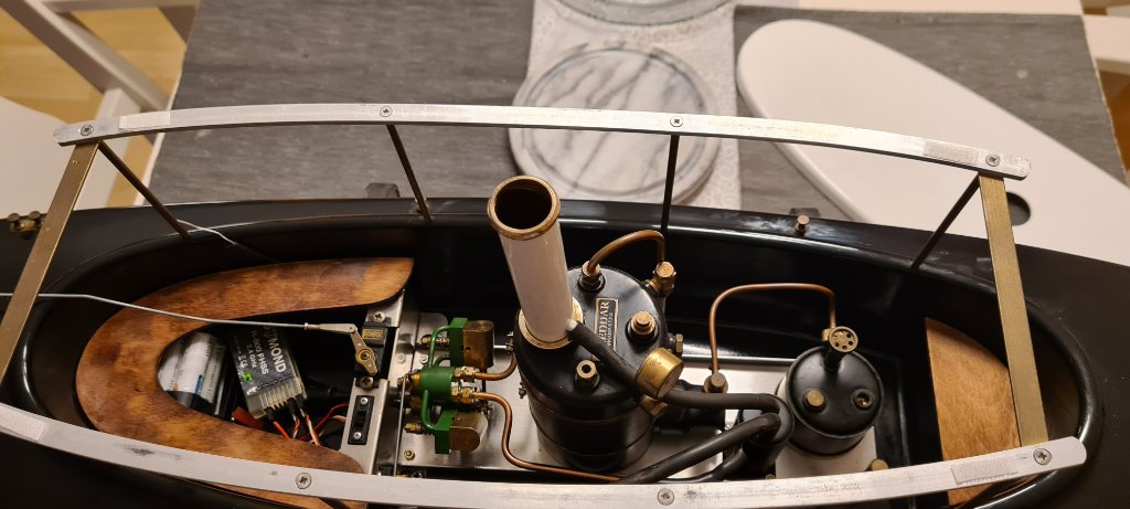 Steam Launch "Claire" von Cheddar Models - Building reports: Ships ...