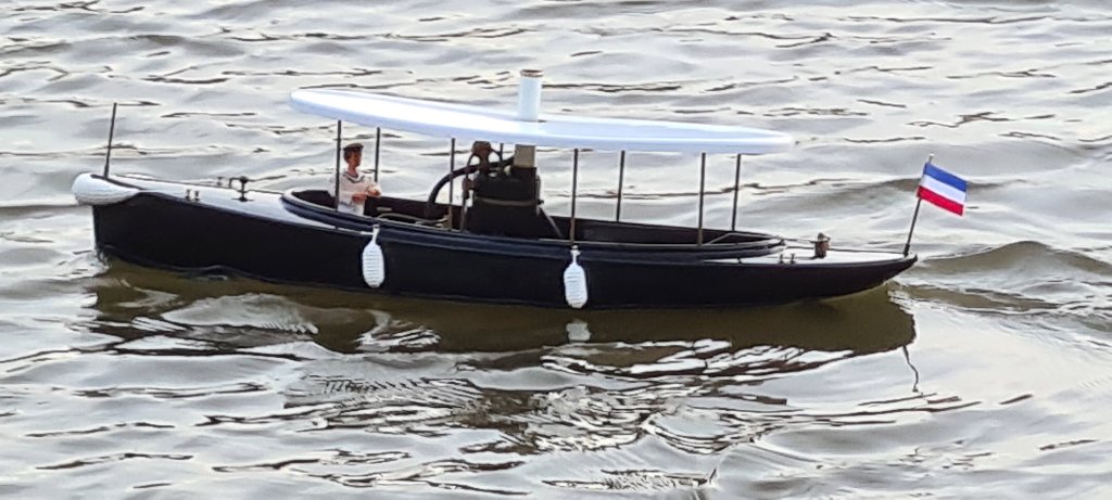 Steam Launch "Claire" von Cheddar Models - Building reports: Ships ...